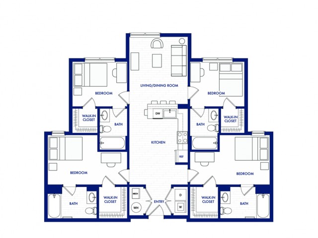 Floor Plans & Availability | The Timbers | Apartments for Rent