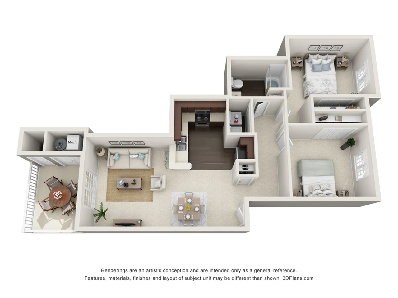 1 - 3 Bed Apartments - Check Availability | Timberview