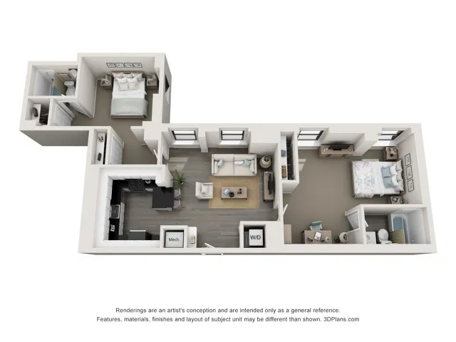 1 - 2 Bed Apartments - Check Availability | Flats on Fifth