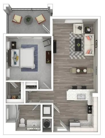 Studio - 3 Bed Apartments - Check Availability | Charlotte Commons