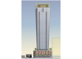 41-Story Tower Starts Today On Minor Ave