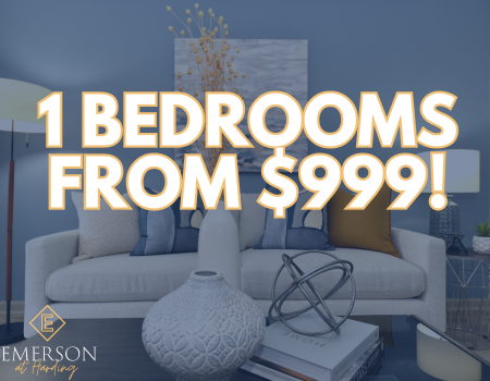 Studio - 3 Bed Apartments - Check Availability | Emerson at Harding