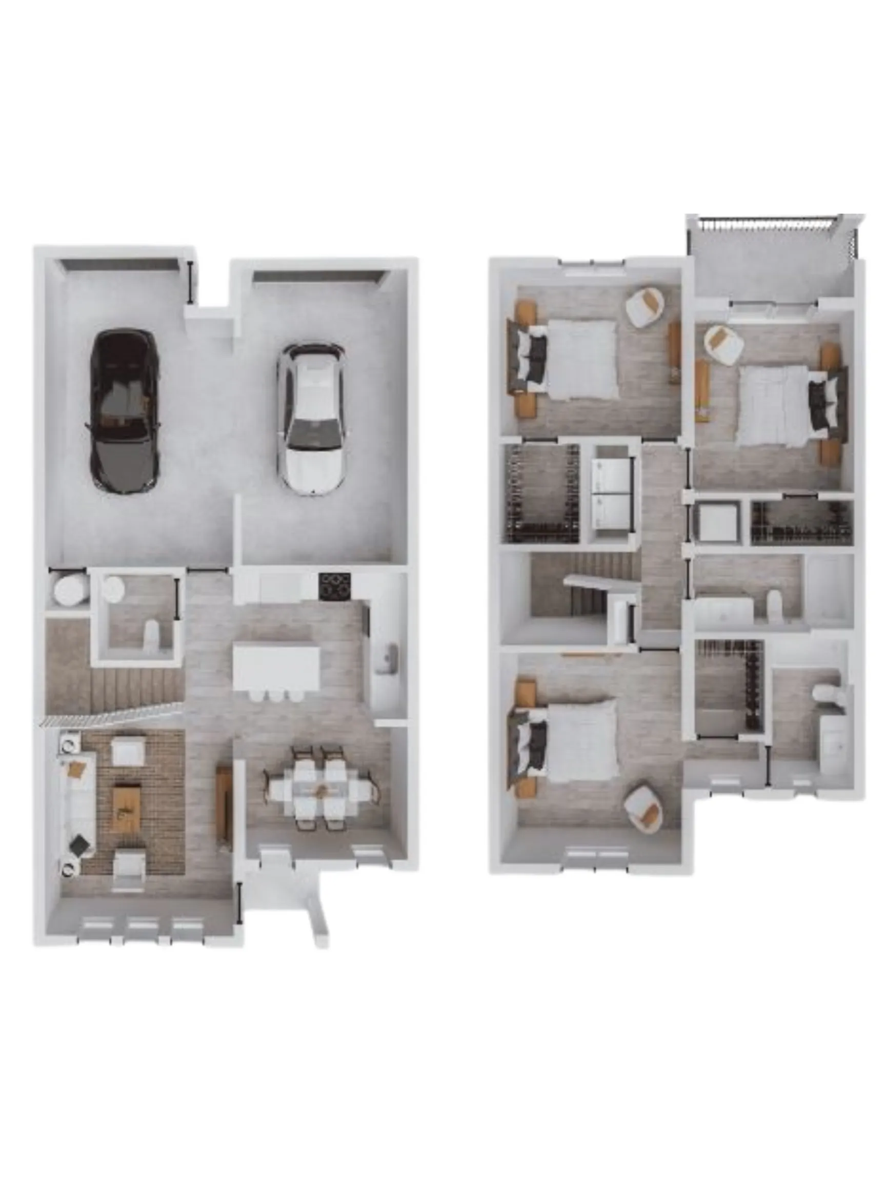 Modern Floor Plans: Apartments for Rent Midtown Plantation