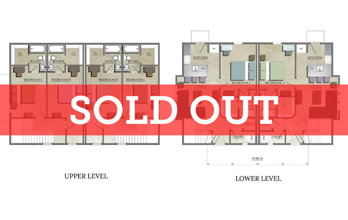 3 Duplex Upper Deck | 3 Bed Apartment | The Junction at College Station