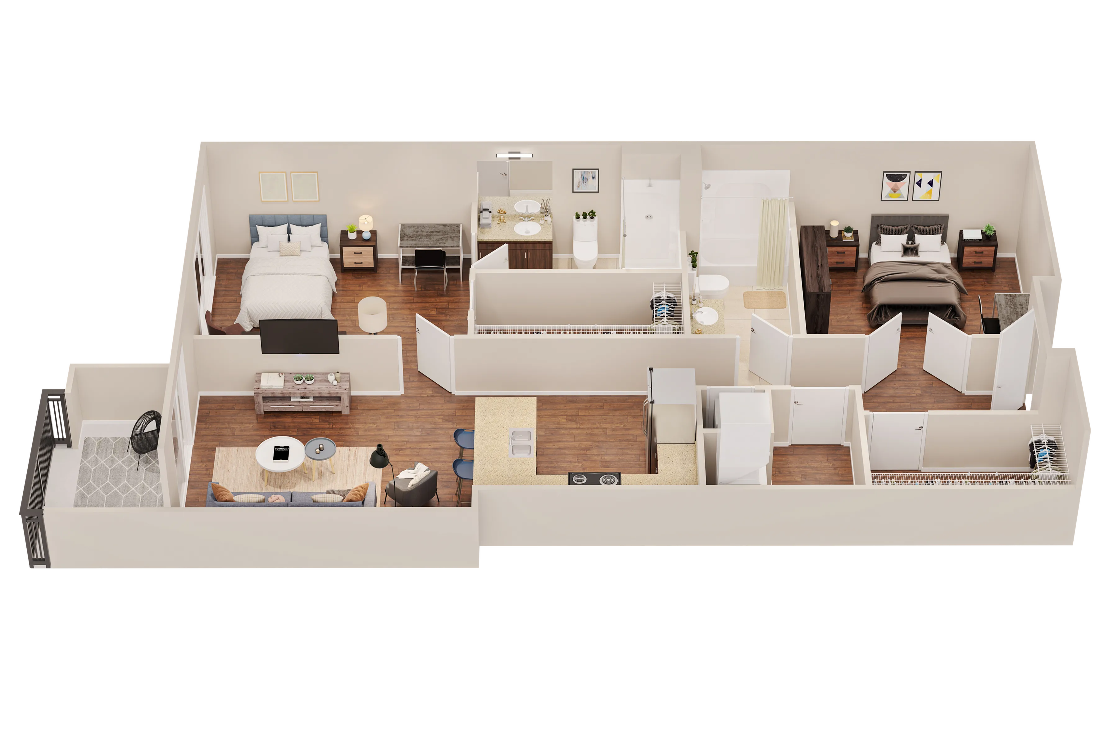 B6 Hillside | 2 Bed Apartment | 21 Rio