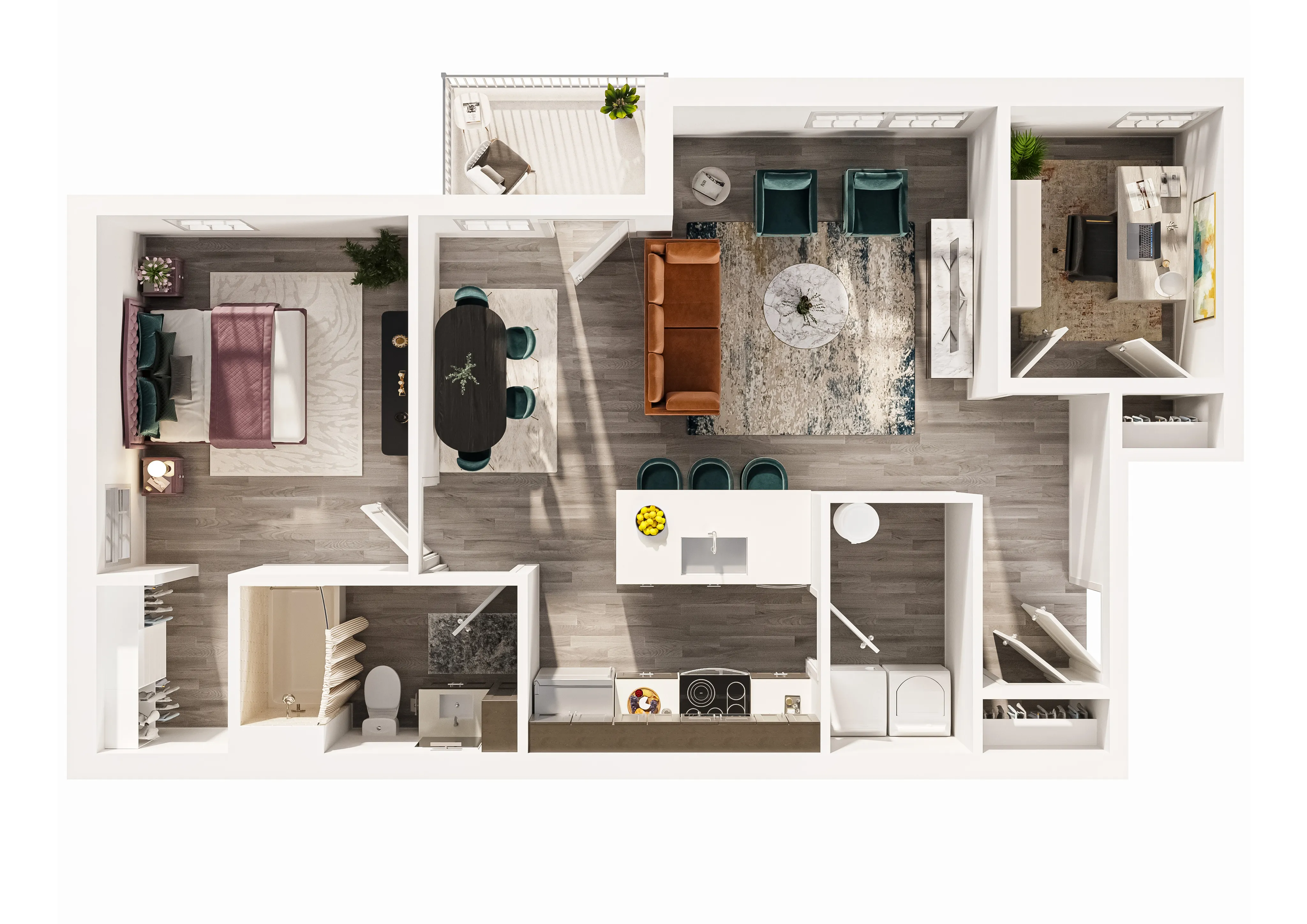 Floor Plans | Vicinity at Memorial Pointe - Southgate, KY
