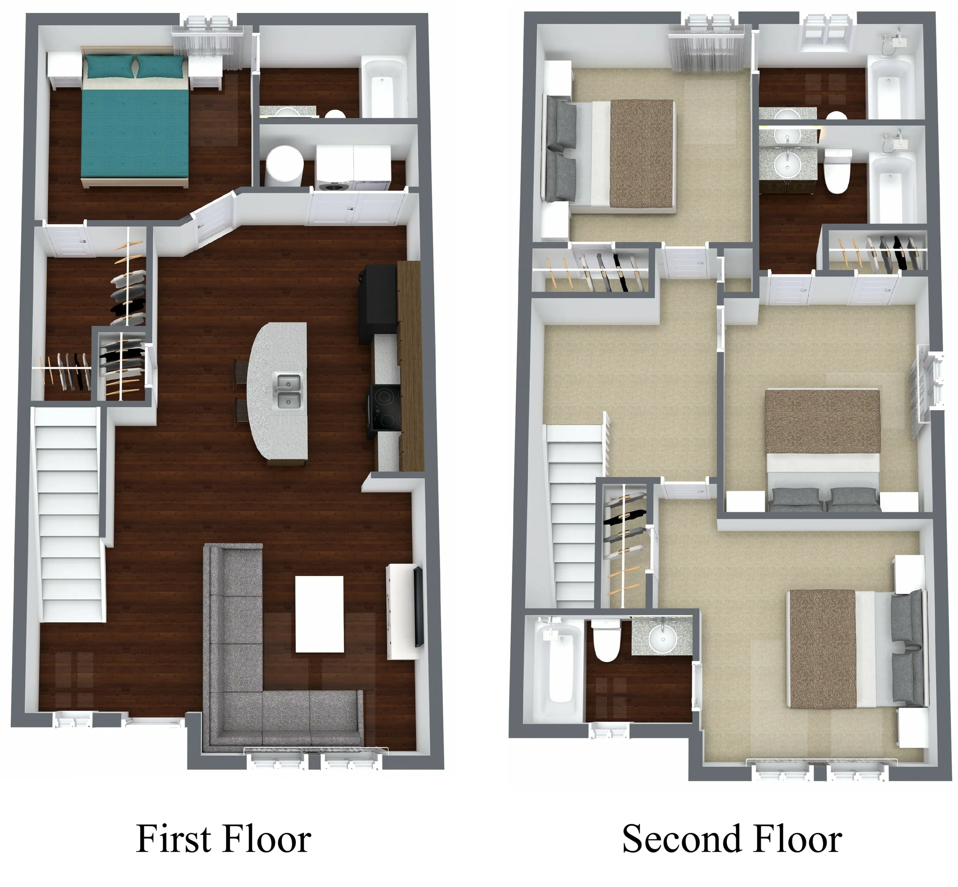 1 - 5 Bed Apartments - Check Availability | MidTown Apartments