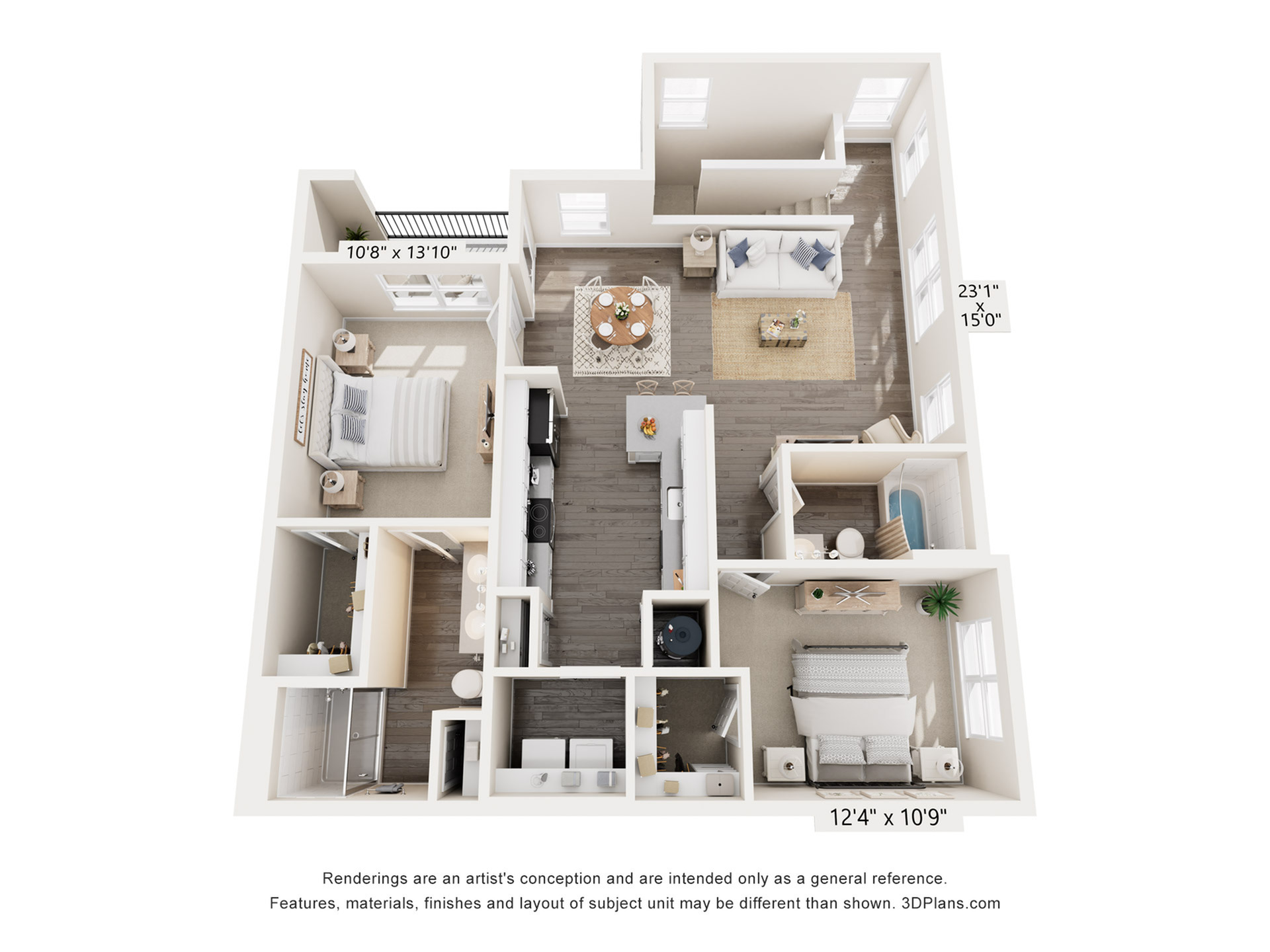 Foxtrot | 2 Bed Apartment | Maverick Modern Apartments