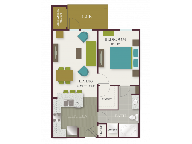 1 - 3 Bed Apartments - Check Availability | Cambridge Square Apartments