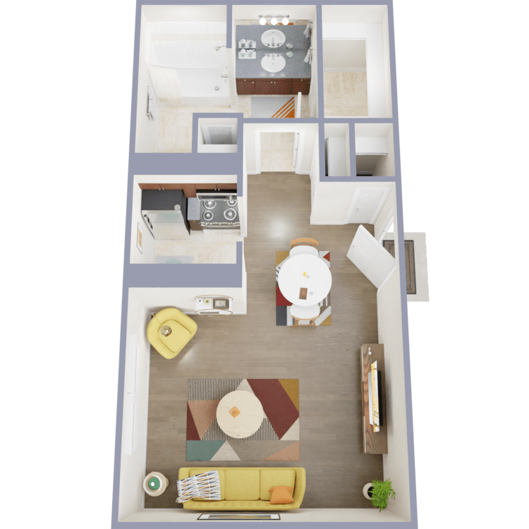 A1 | Studio | Aurora Flats