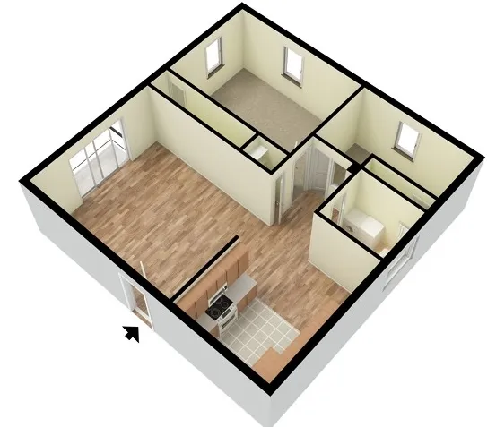 Concord 2 Bedroom - Stackable W/D Included | 2 Bed Apartment | Concord ...