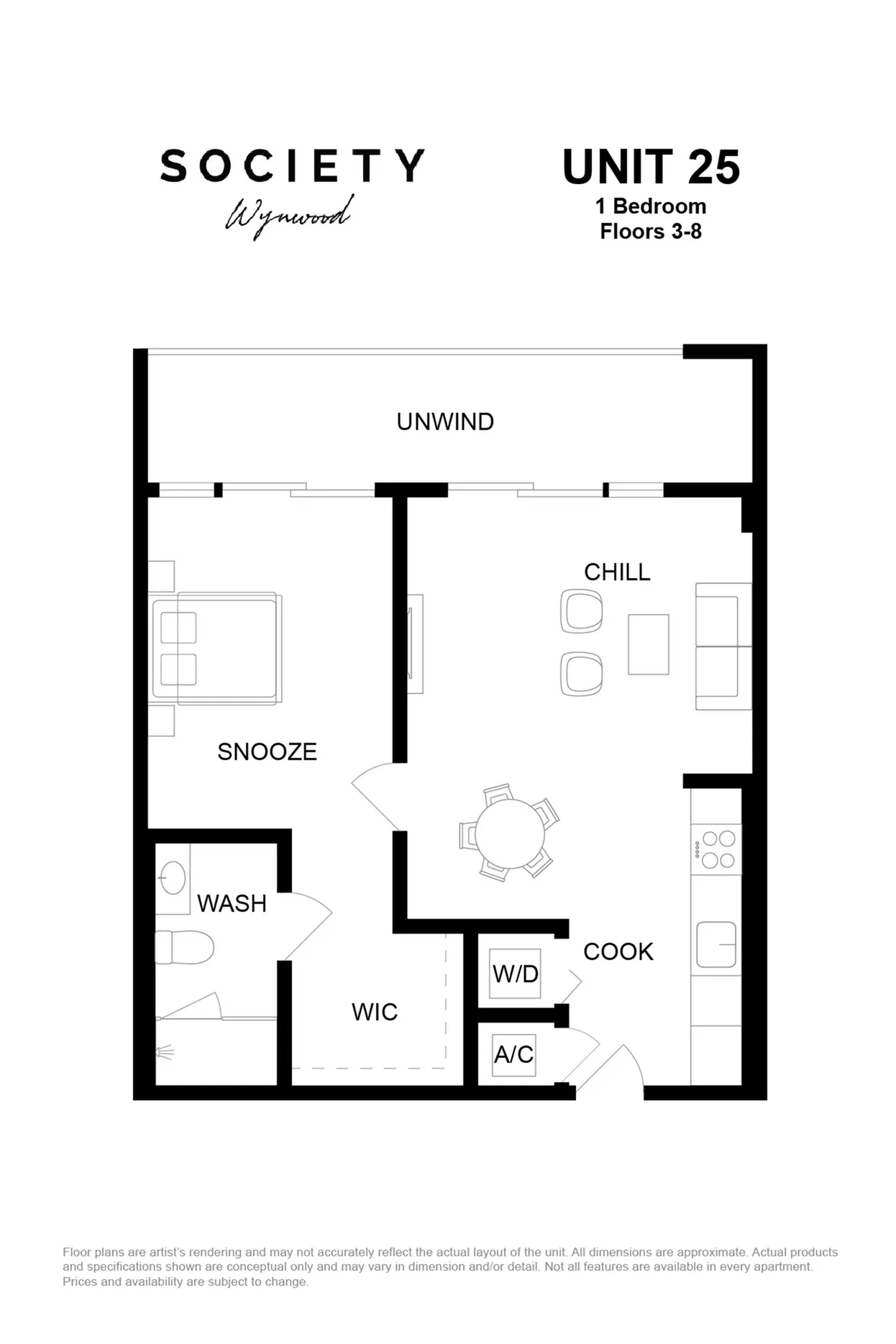 Studio - 3 Bed Apartments - Check Availability | Society Wynwood