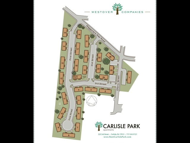 Apartments in Carlisle | Directions at Carlisle Park Apartments