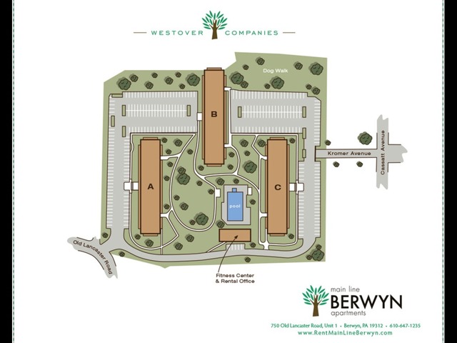 Rentals in Berwyn PA | Directions to Main Line Berwyn Apartments