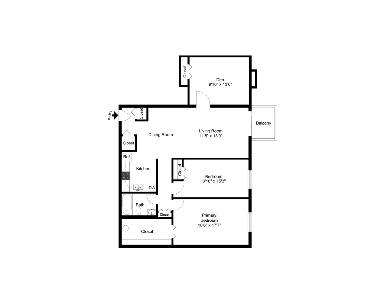 King of Prussia PA Apartments | Valley Forge Suites | Floor Plans