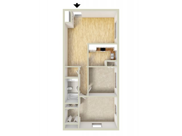 Two Bedroom | 2 Bed Apartment | Cedar Tree Village Apartments