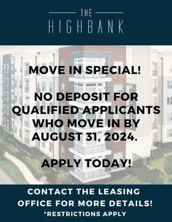 Floor Plans | The Highbank | 1-2 Bedroom Apartments in Houston