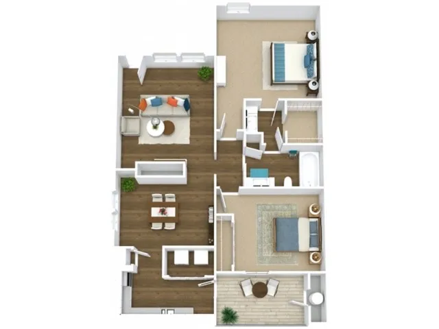 1 - 2 Bed Apartments - Check Availability | Summer Pointe Apartments