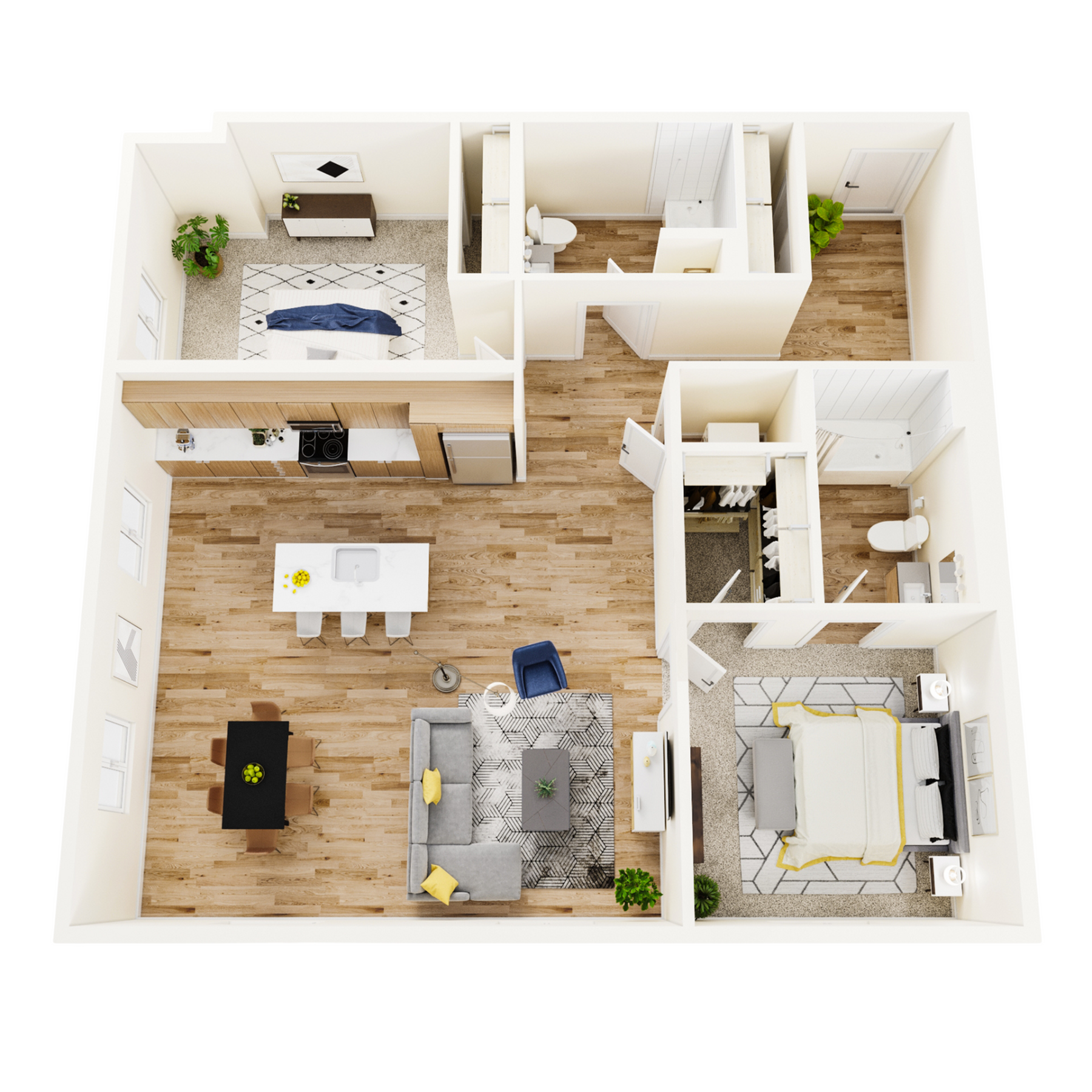 Studio, 1 & 2 Bedroom Apartments in Shoreline, WA | Green Leaf Shoreline