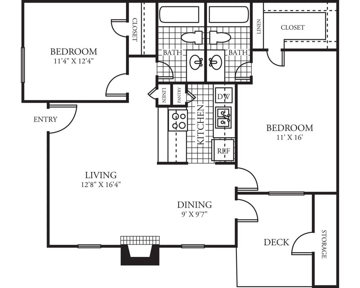 1 - 2 Bed Apartments - Check Availability | Post Oak Place