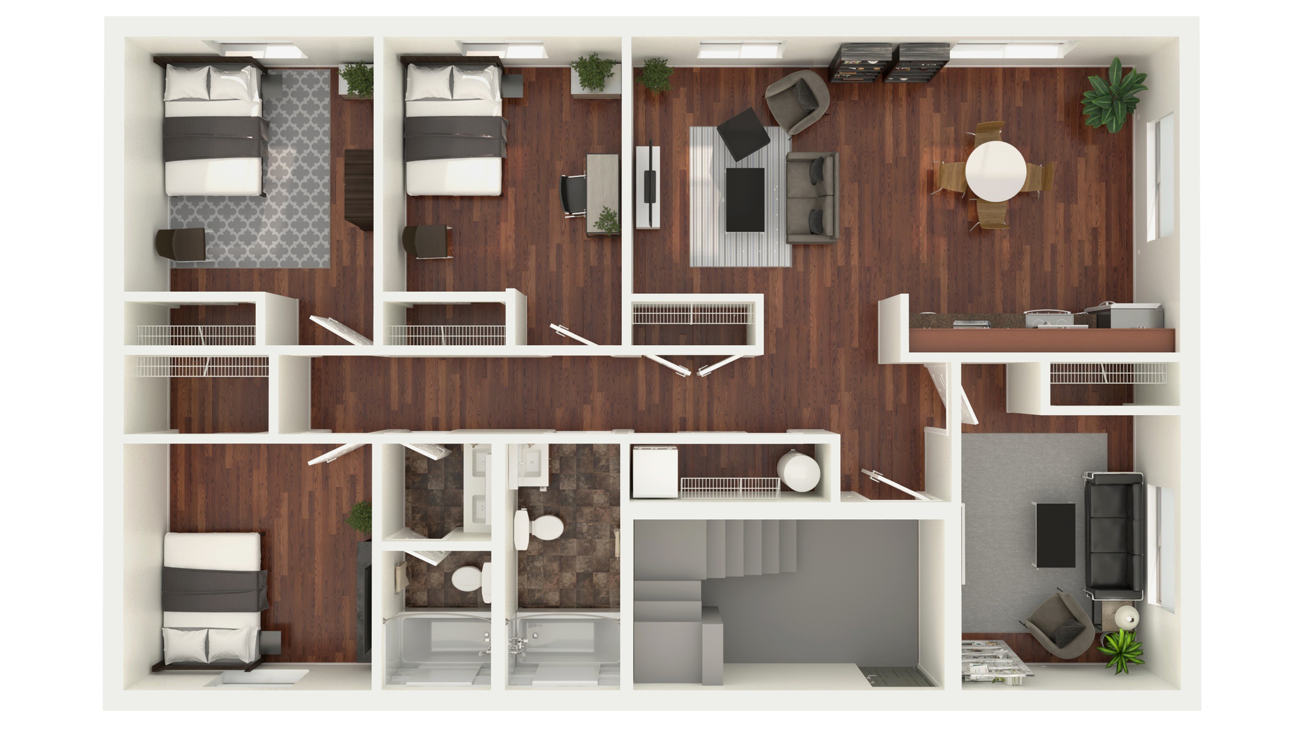 1 - 3 Bed Apartments - Check Availability | Clyde Street Apartments