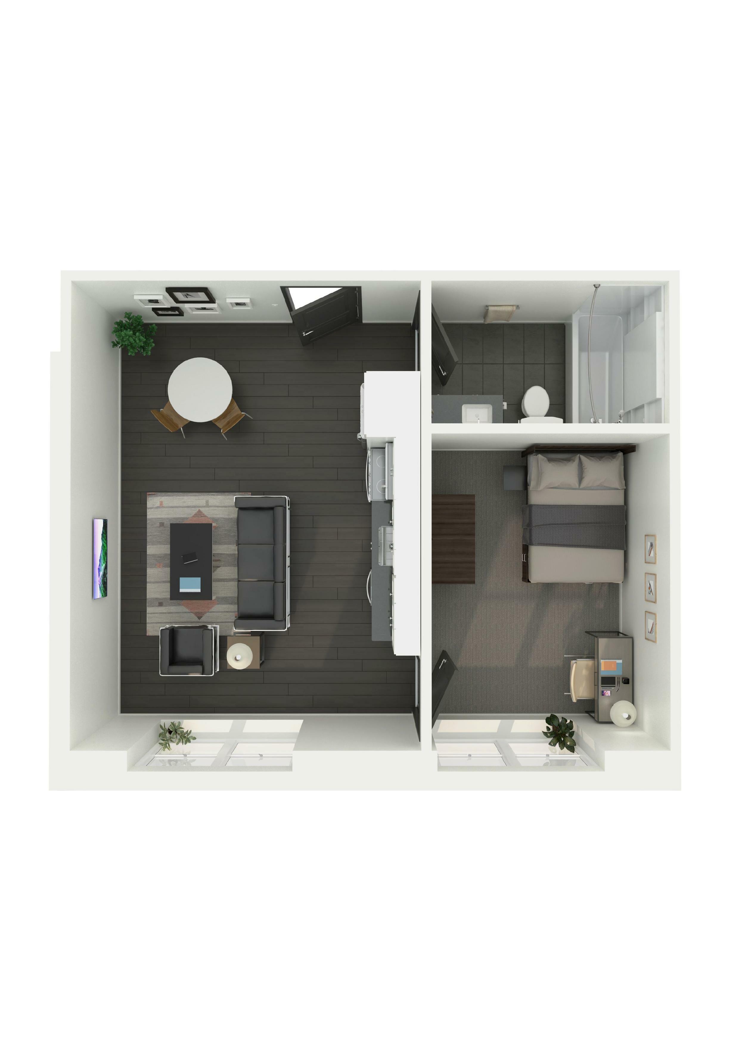 1 - 3 Bed Apartments - Check Availability | Clyde Street Apartments