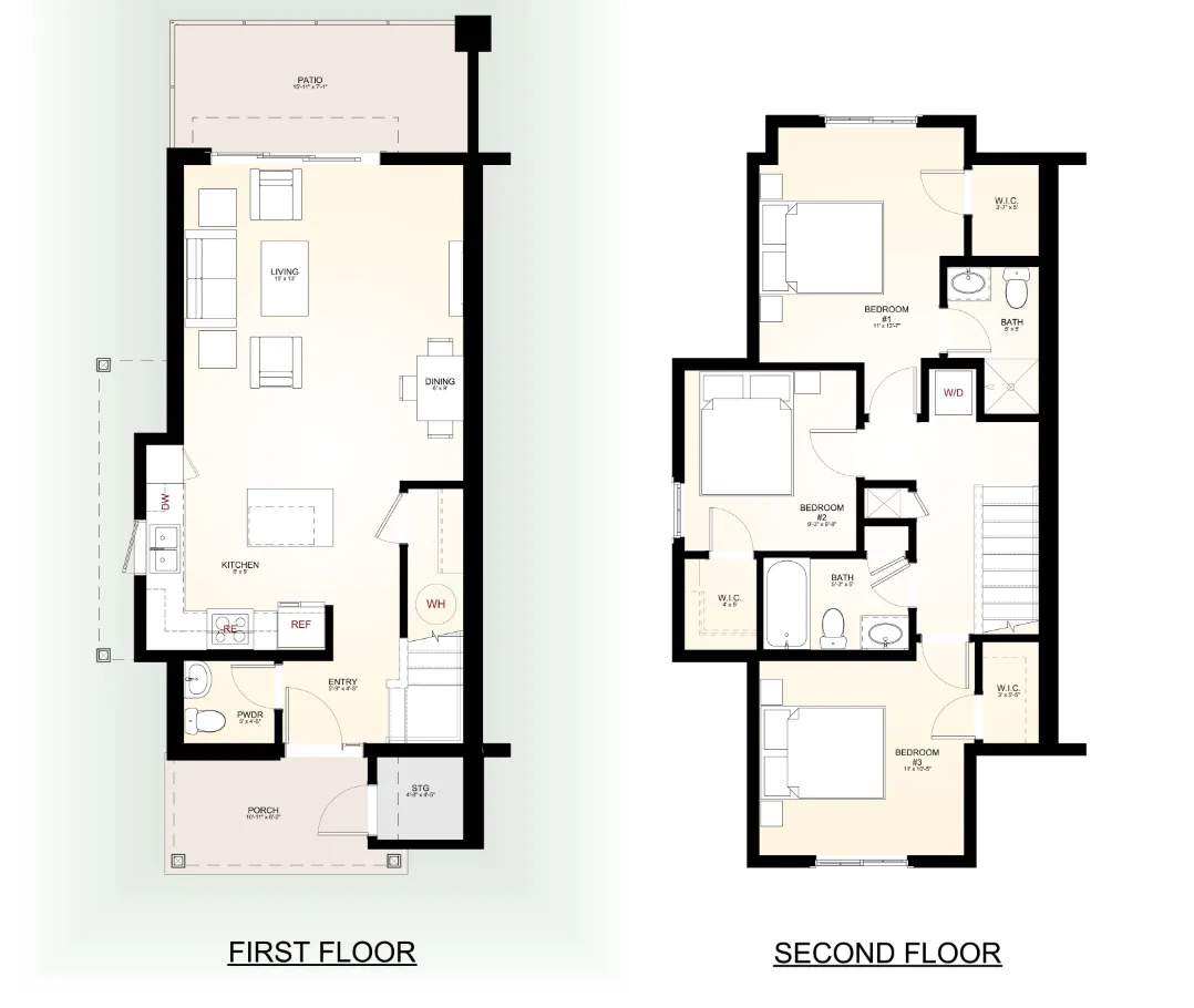 2 - 3 Bed Apartments - Check Availability | Summit Springs Townhomes