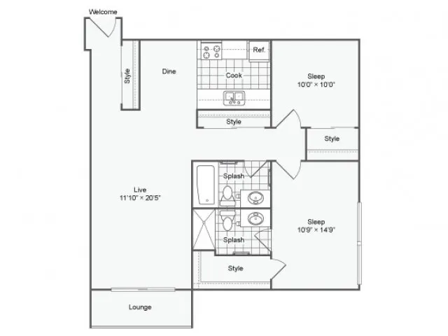 1 - 2 Bed Apartments - Check Availability | Paragon Apartments