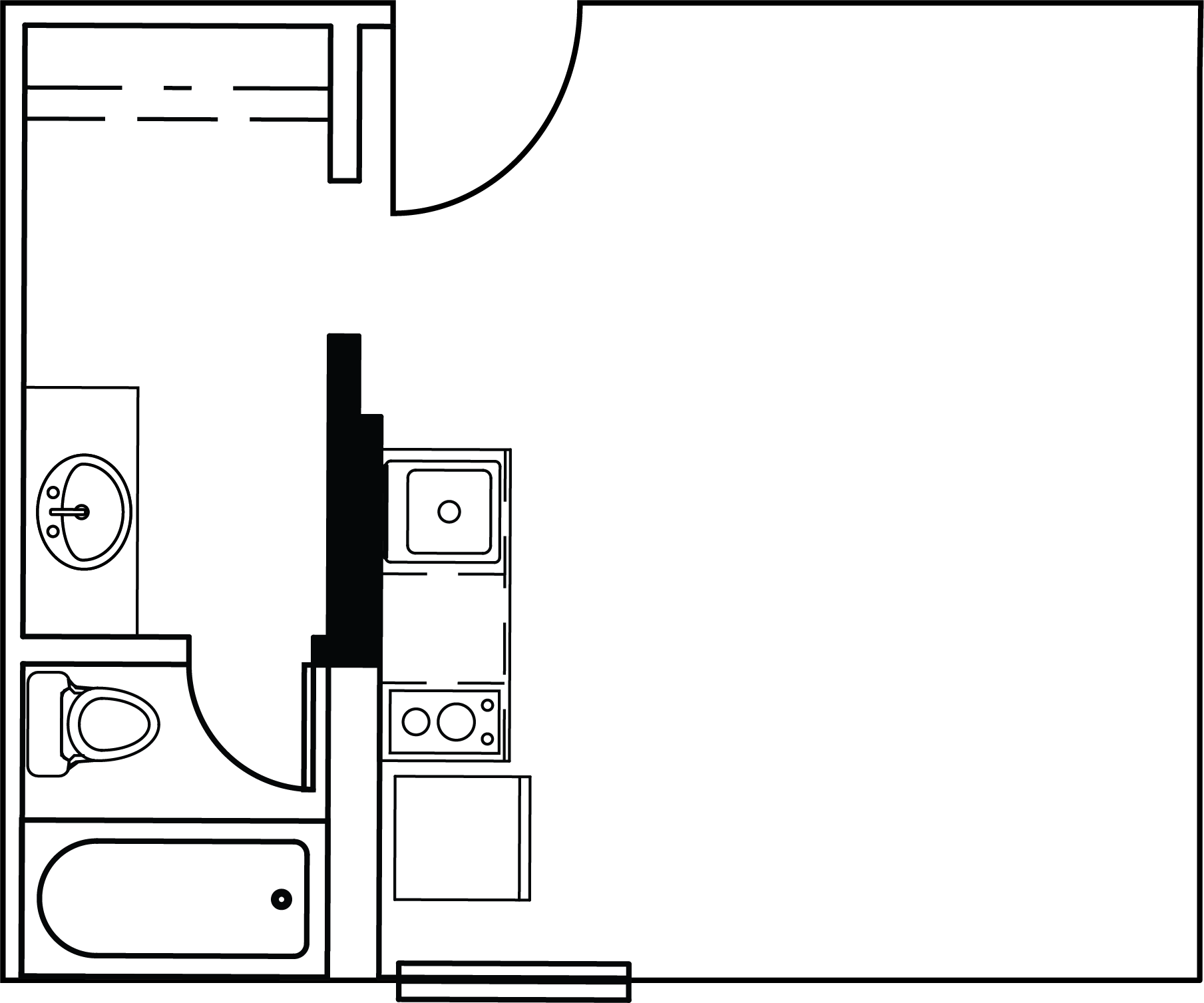 Studio C | Studio | Residences on Grand