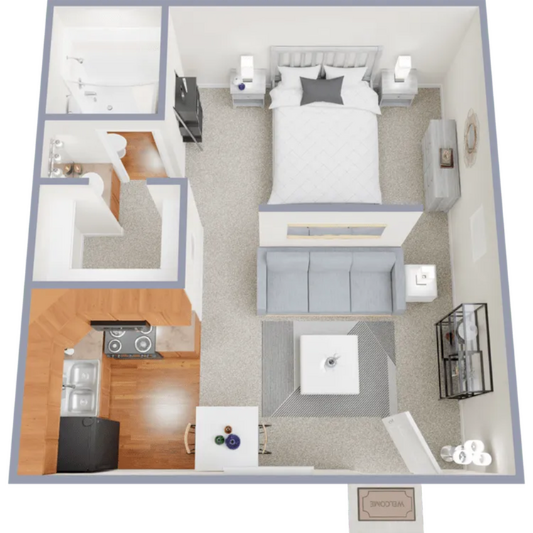 Studio - 2 Bed Apartments - Check Availability | Hills