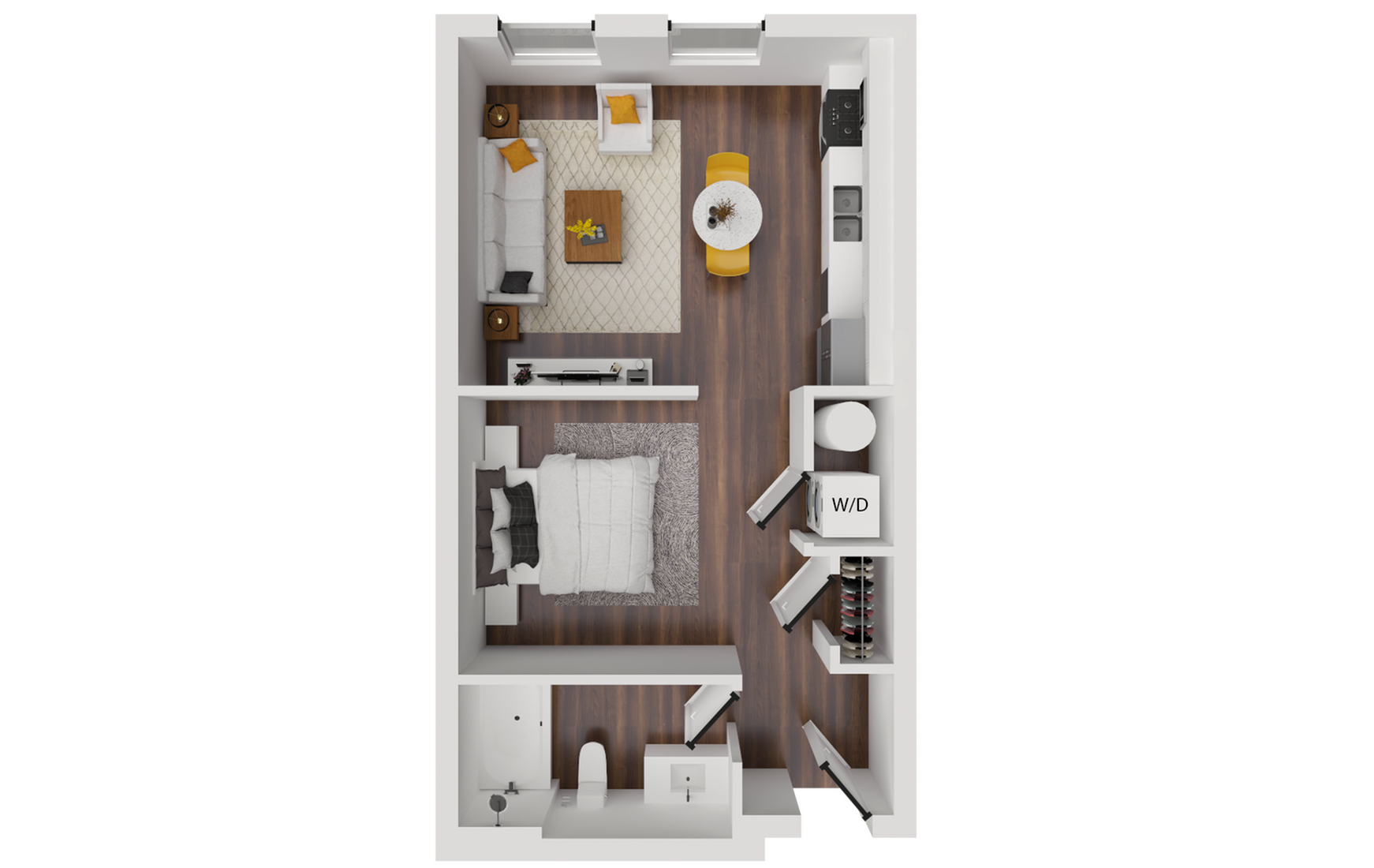Studio - 3 Bed Apartments - Check Availability | Mae on Cascade
