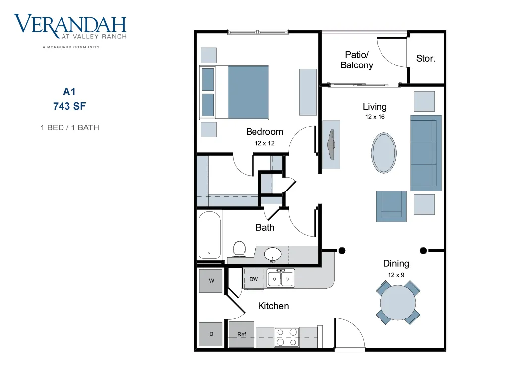 1 - 3 Bed Apartments - Check Availability | Verandah at Valley Ranch