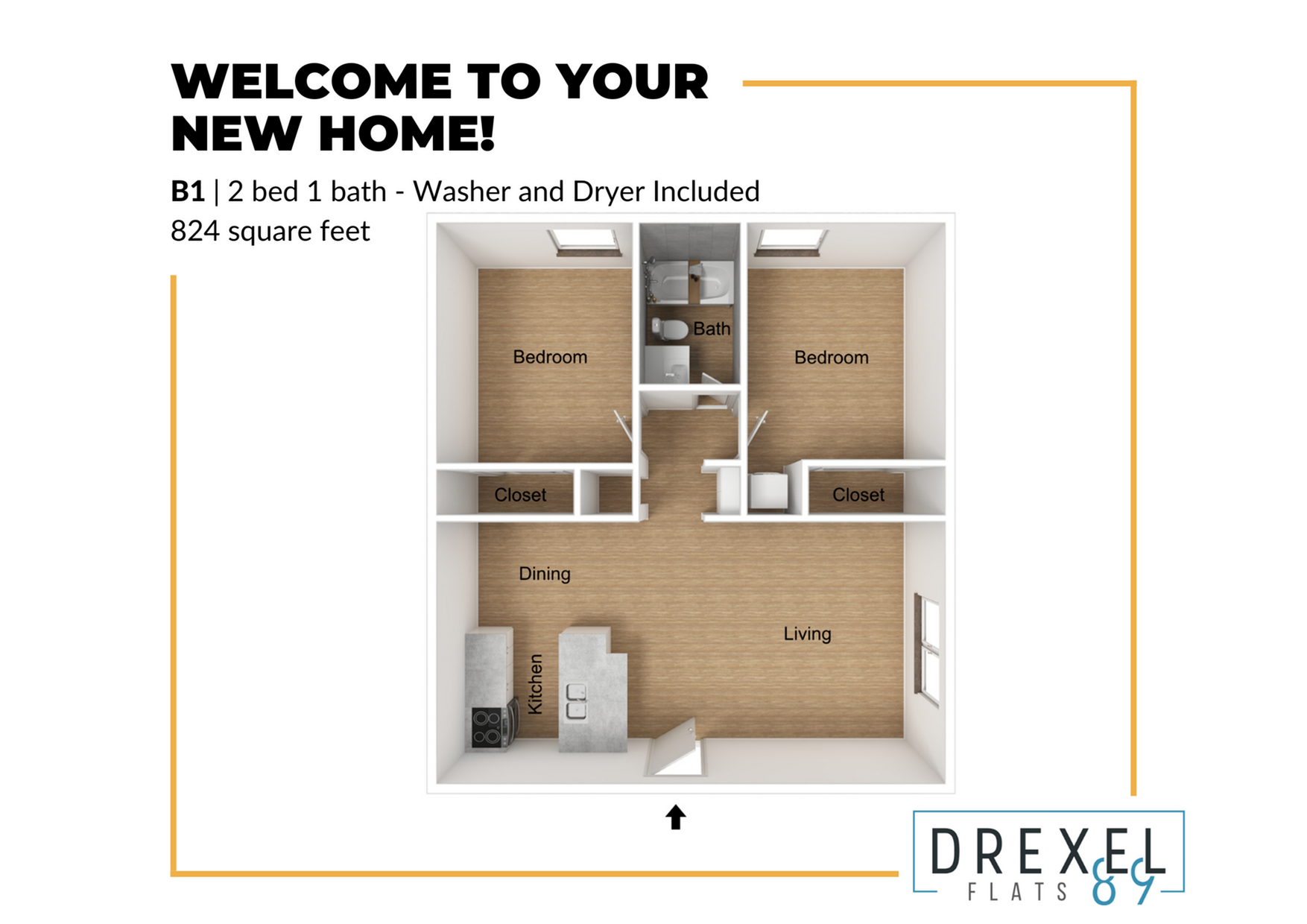Studio - 2 Bed Apartments - Check Availability | Drexel Flats