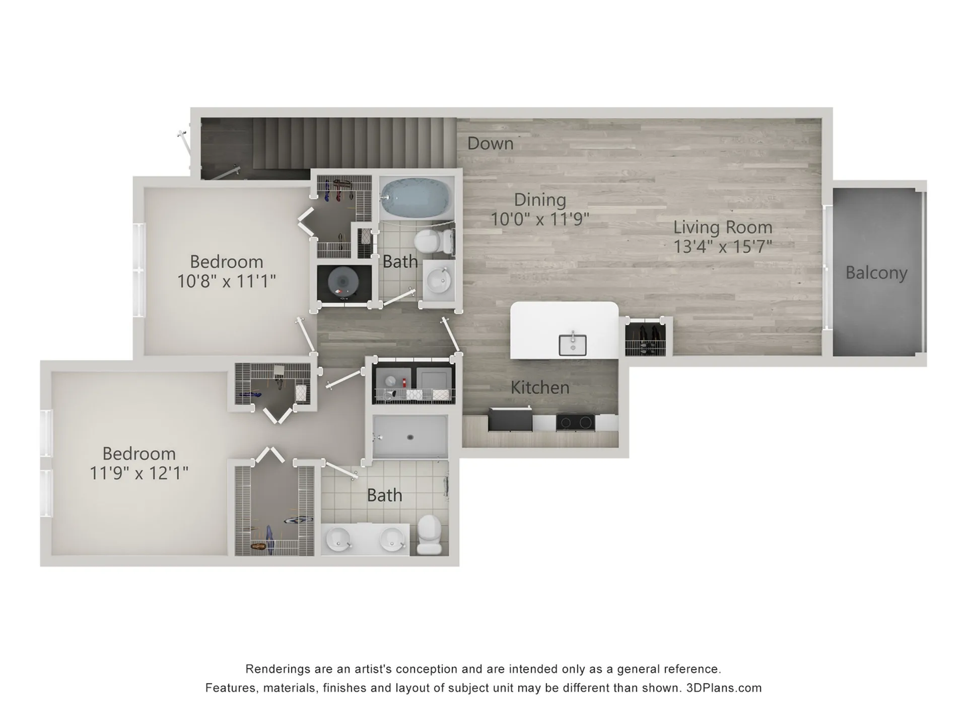 Floor Plans | Horizon Wiregrass Ranch | 1-3 Bed Wesley Chapel, FL Apts