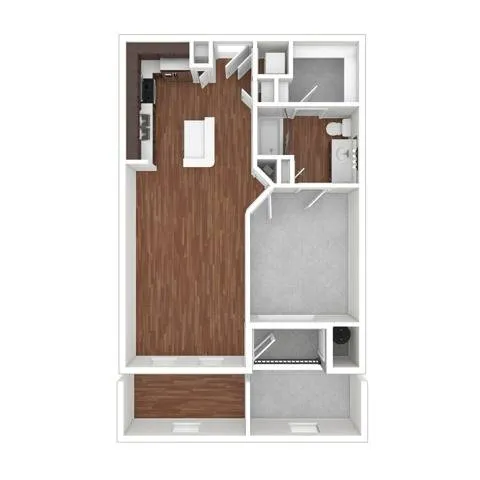 Pyramid Peak - Renovated | 1 Bed Apartment | The Metro Apartments