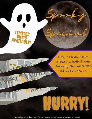 1 - 2 Bed Apartments - Check Availability | West Wind Place Apartments