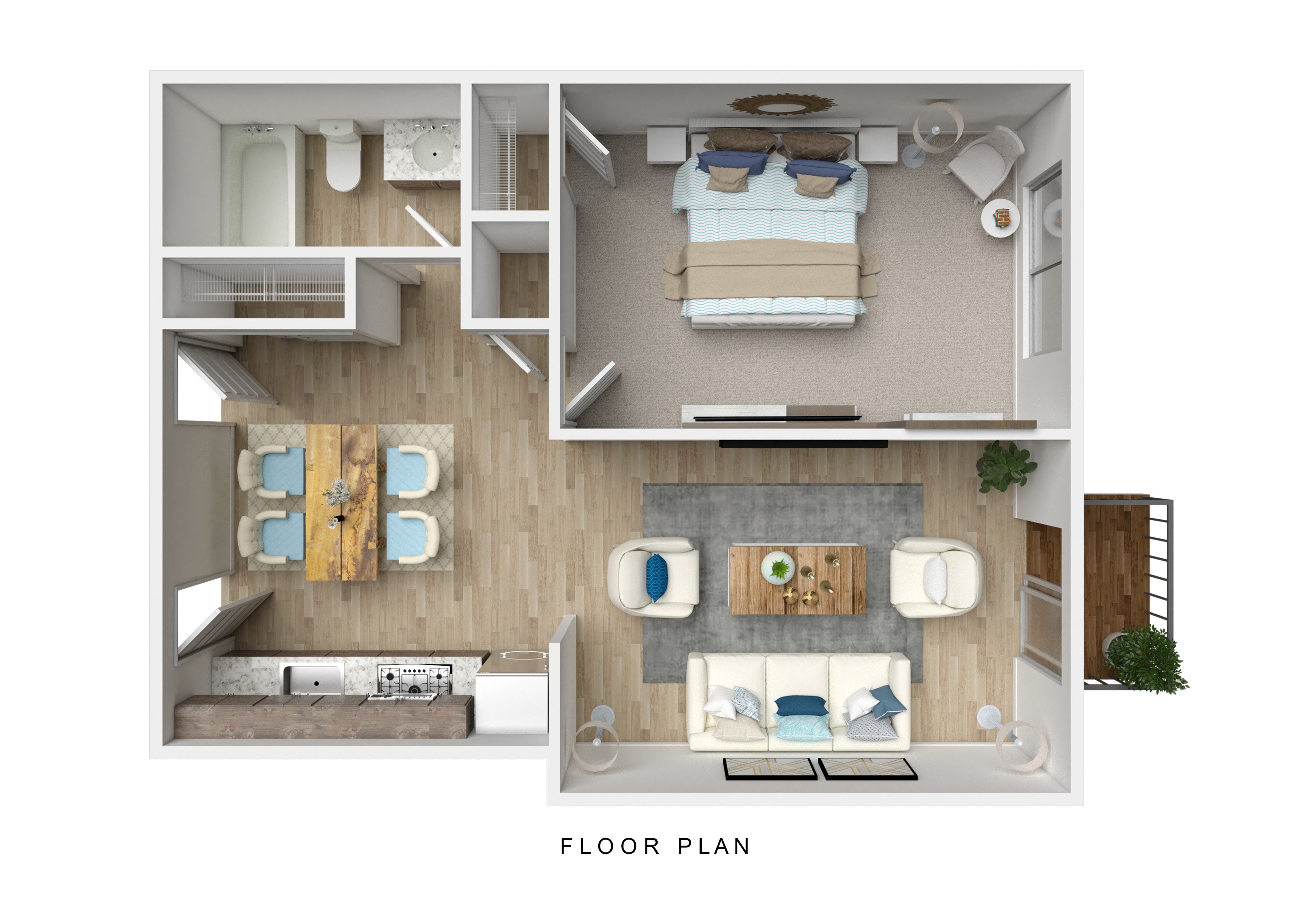 Apartments for Rent in Derry NH | Floor Plans | Aladdin Village
