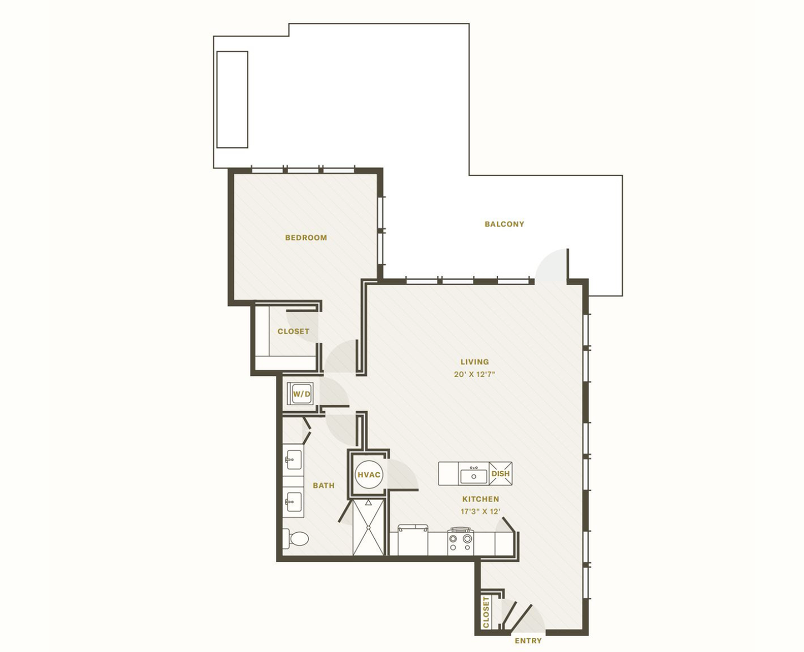 The Morrison | 1 Bed Apartment | Morrison Yard