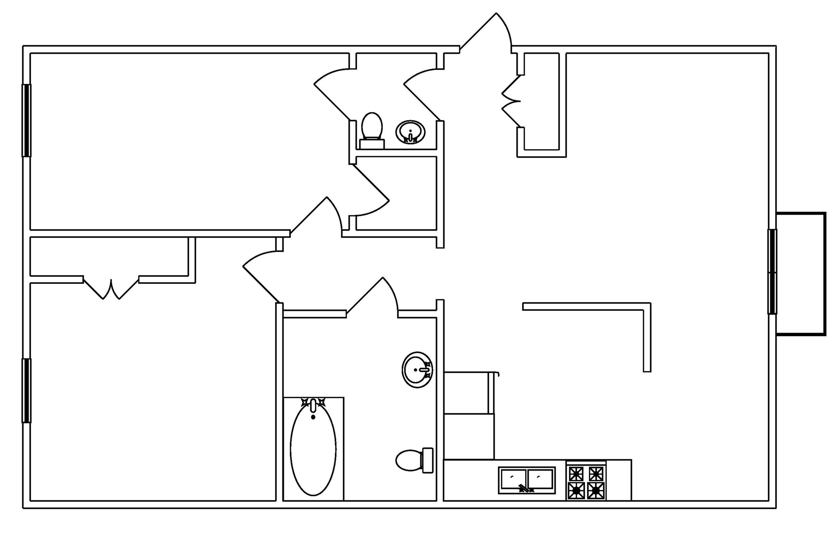 Joseph | 2 Bed Apartment | Waverly Flatz