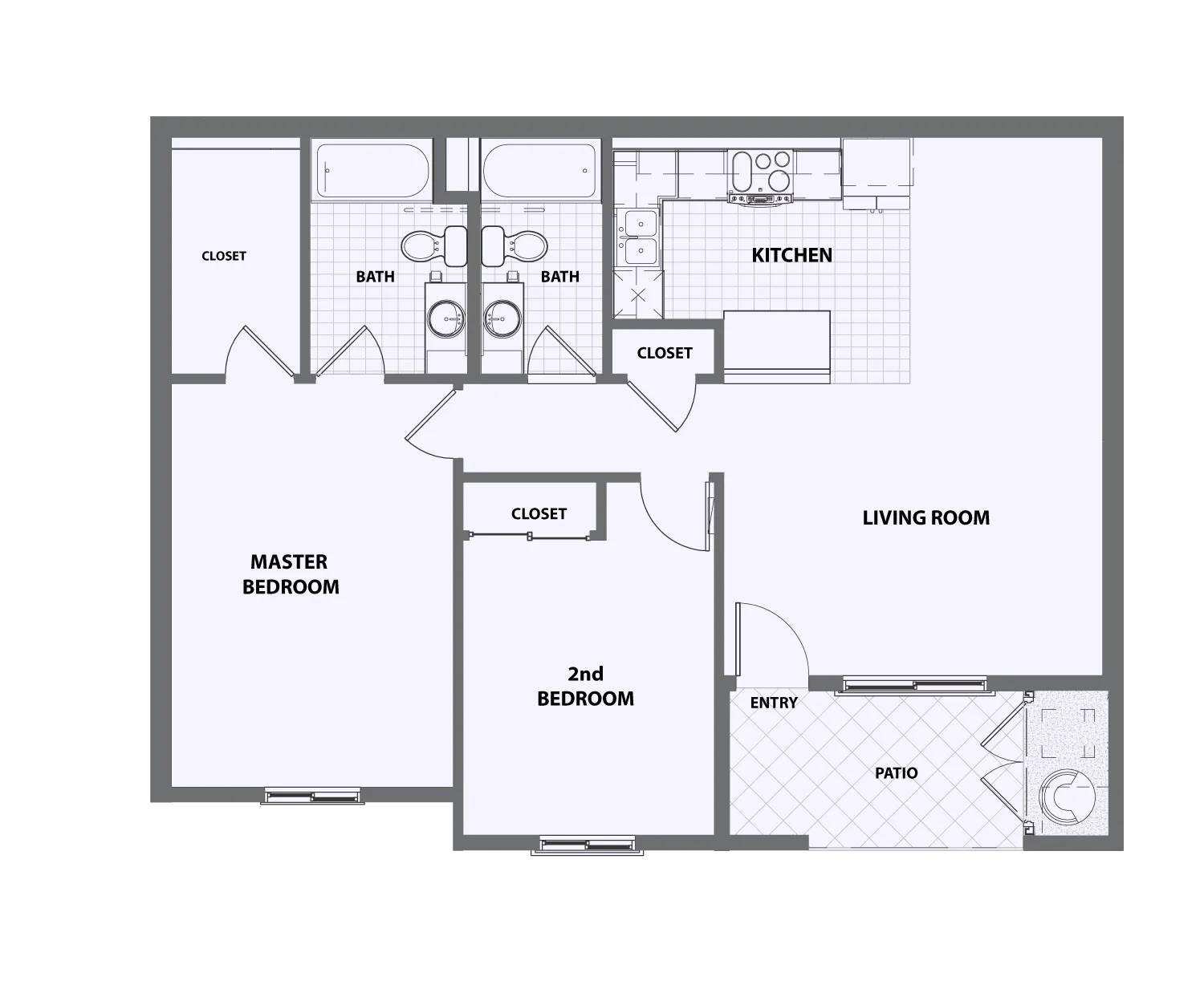 1 - 2 Bed Apartments - Check Availability | Grapevine Villa