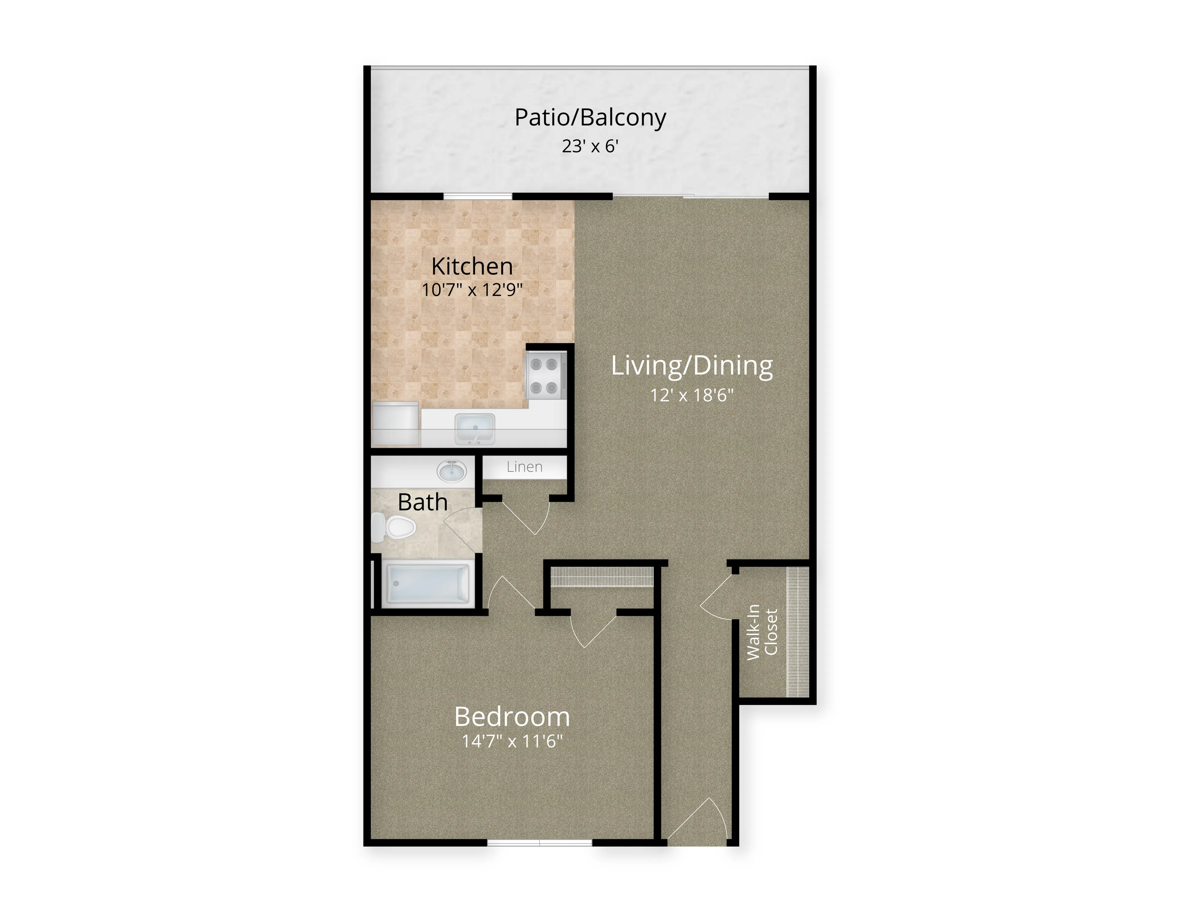 1 - 2 Bed Apartments - Check Availability | Maple Terrace