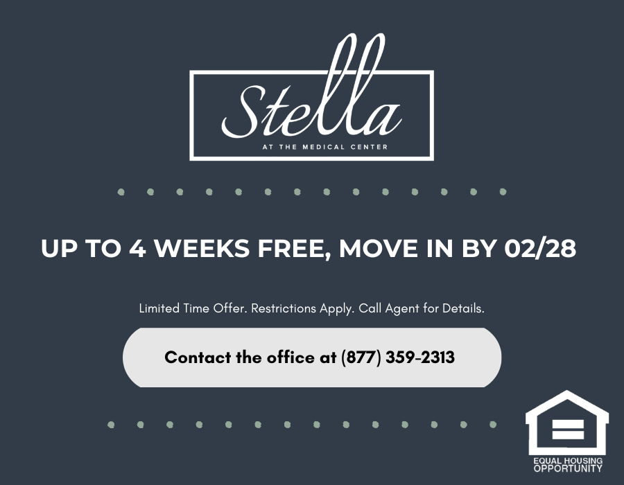 See What's Nearby | Stella at The Medical Center
