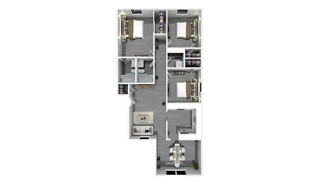 2 - 3 Bed Apartments - Check Availability | Augusta Square Apartments