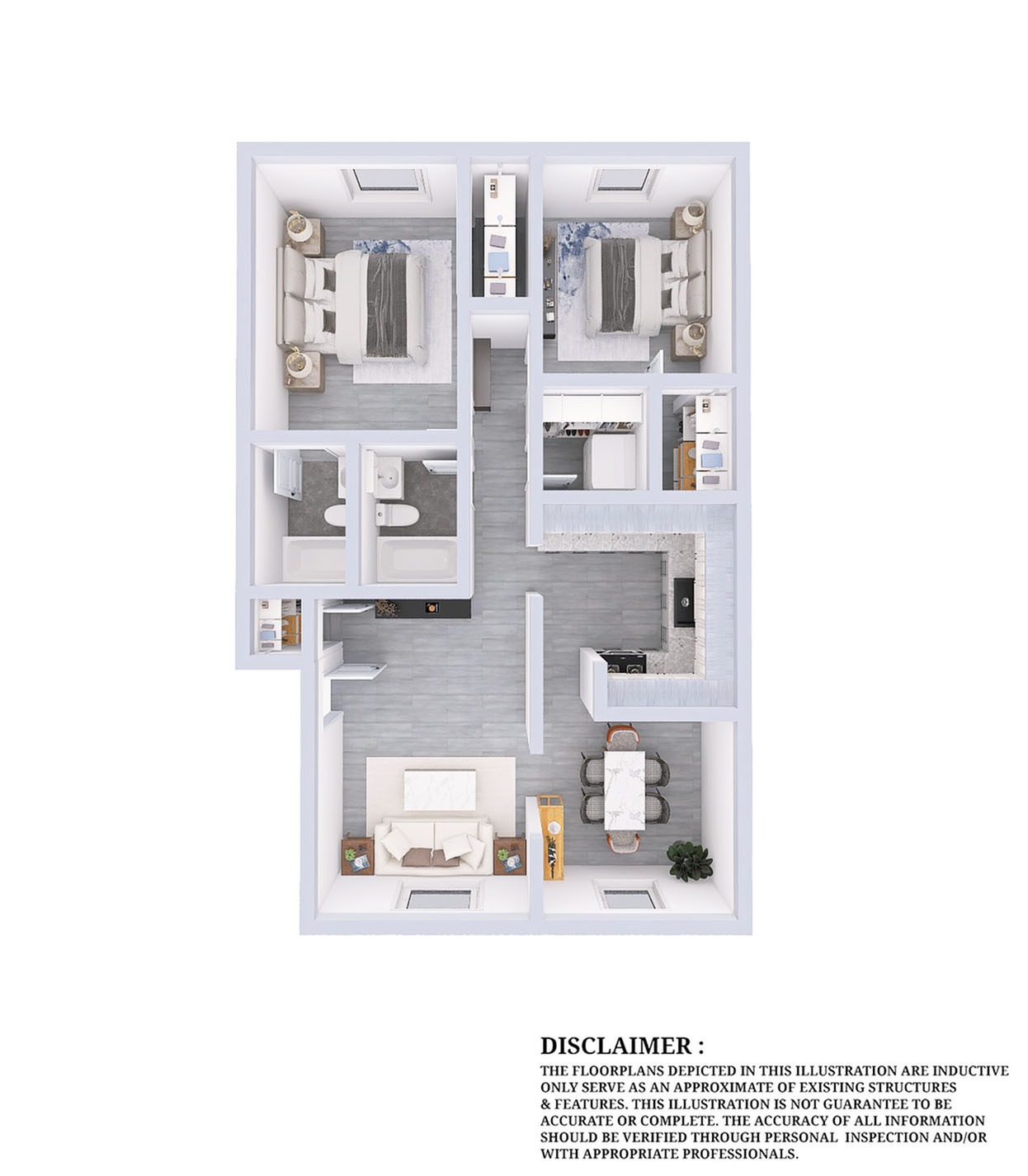 2 - 3 Bed Apartments - Check Availability | Augusta Square Apartments