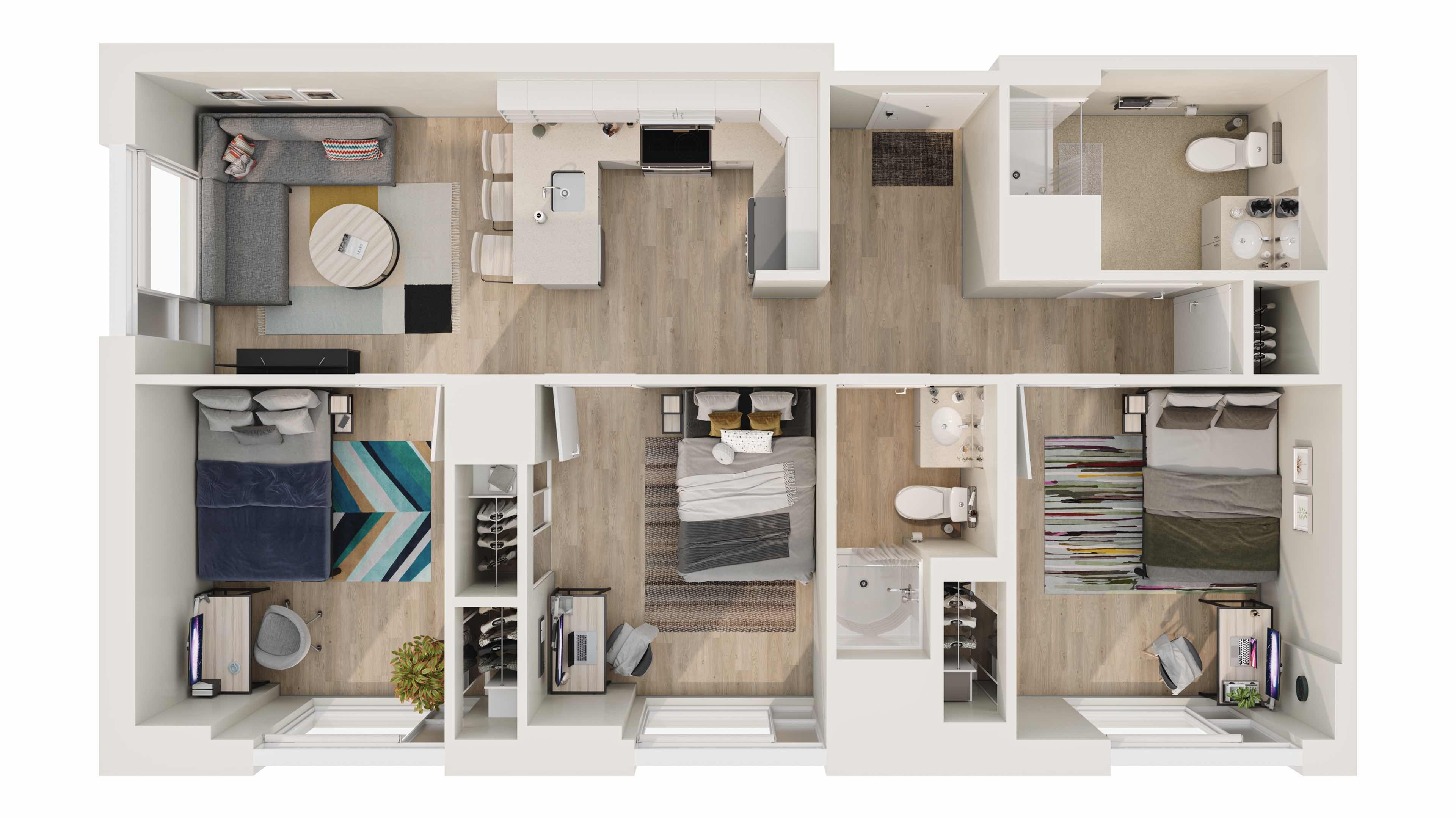 The Quad at York Phase 2 Apartment Rentals