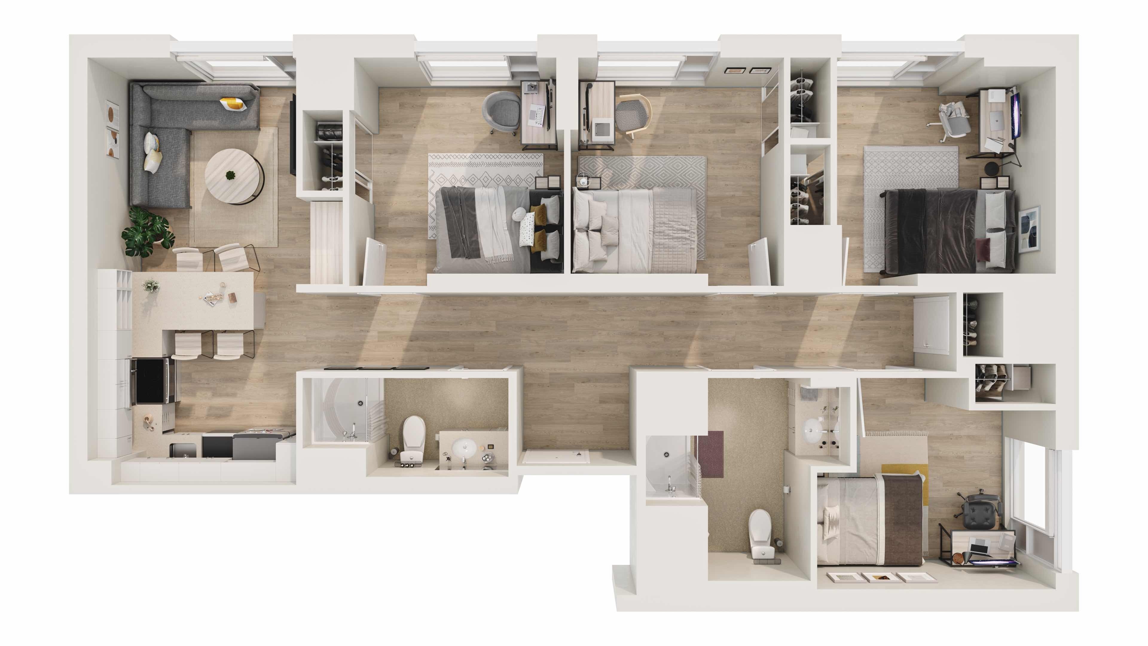 The Quad at York Phase 2 Apartment Rentals