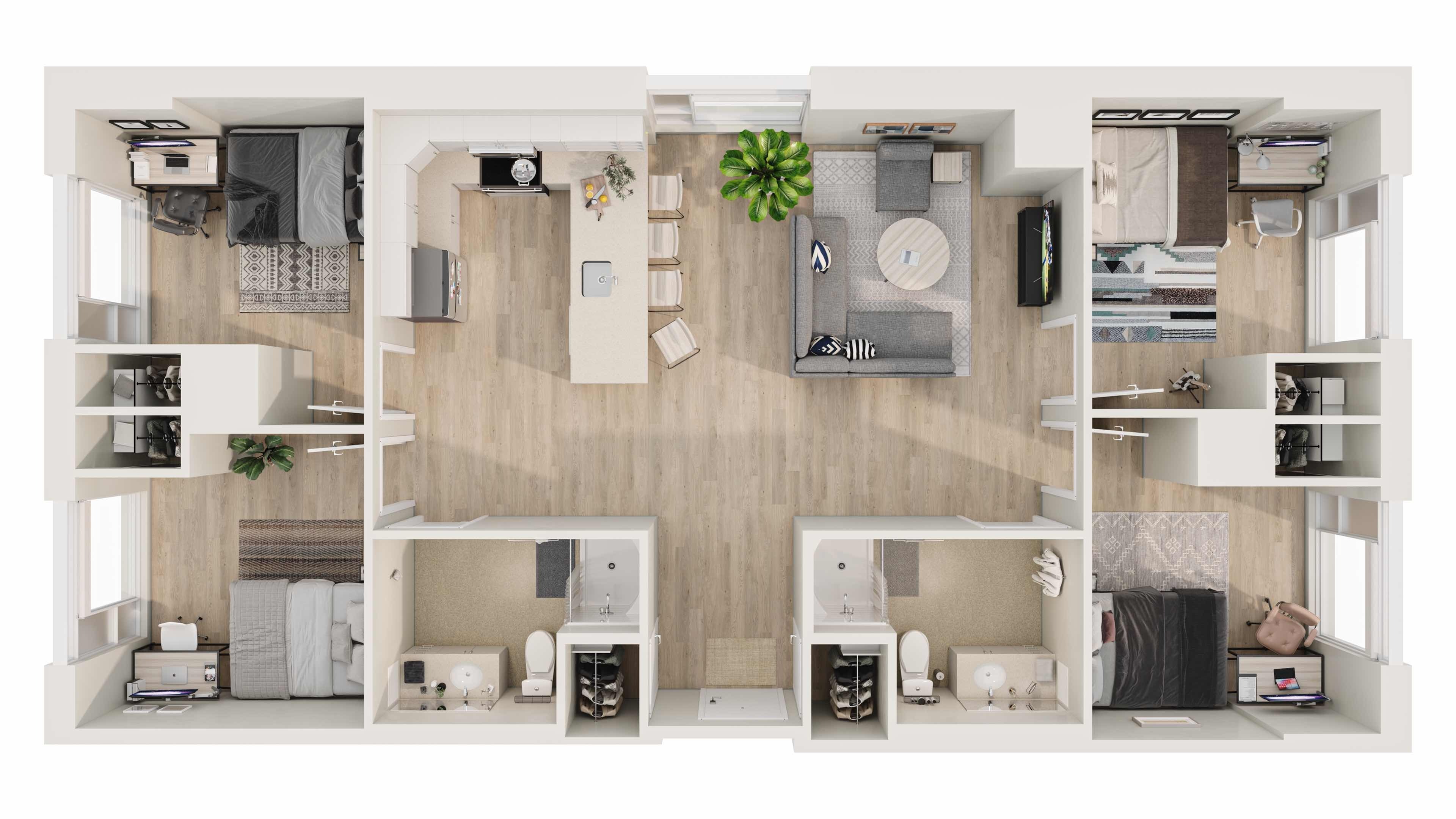 The Quad at York Phase 2 Apartment Rentals