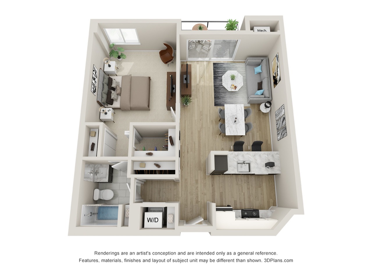 1 - 2 Bed Apartments - Check Availability | Park 150 Apartments