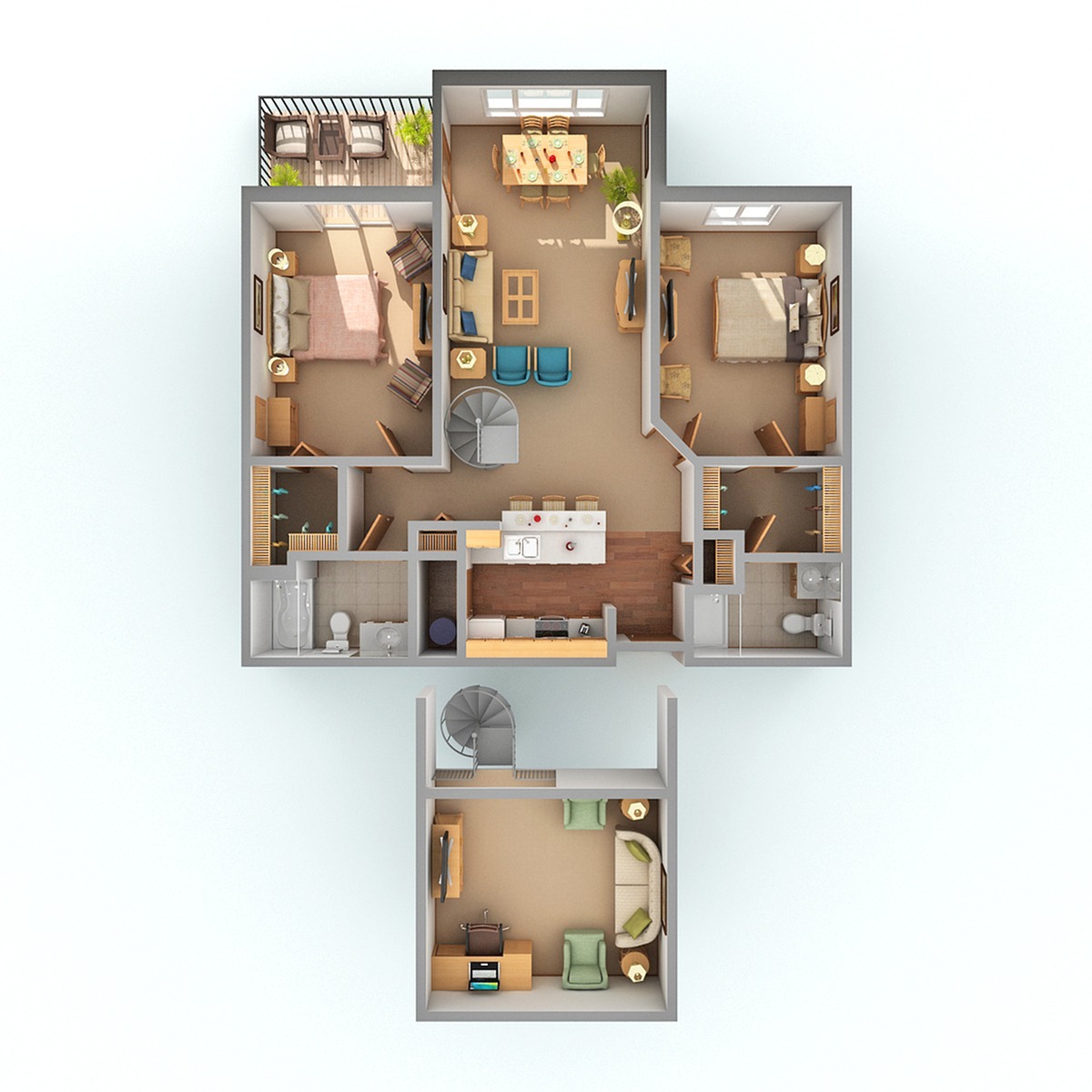 1 - 2 Bed Apartments - Check Availability | Riverwood Estates Apartments