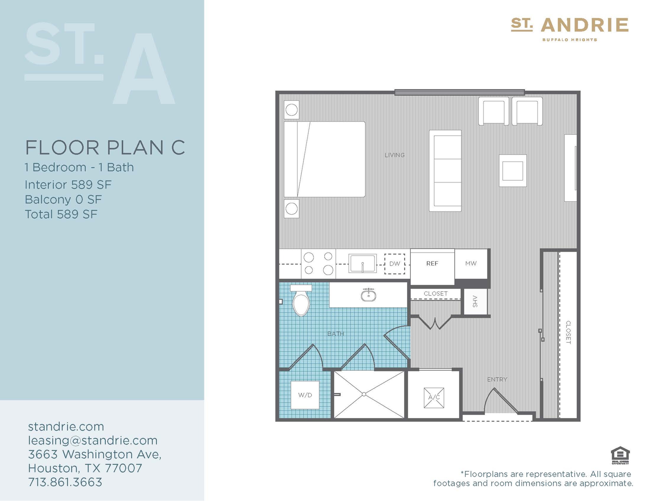 1 - 2 Bed Apartments - Check Availability | St. Andrie